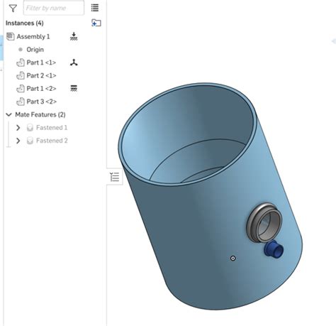 Having Trouble Mating Cylinders To Extruded Holes In Side Of Another