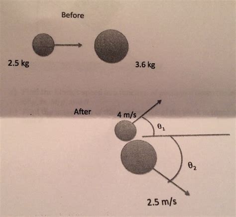 Solved A 25kg Object Elastically Collides With A 36 Kg