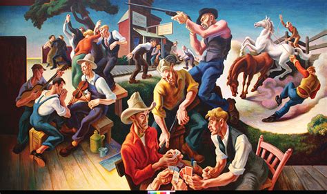 Thomas Hart Benton Murals