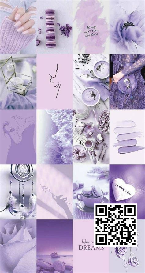 A Collage Of Purple And White Images With Words On Them That Read Dream Dreams