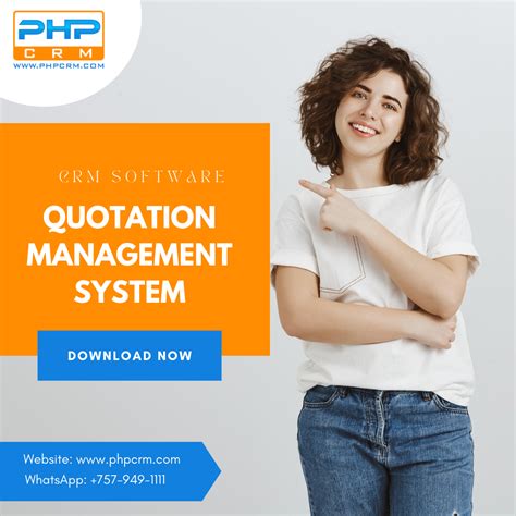 PHP CRM - Free CRM Software - phpcrm.com — Quotation Management System...