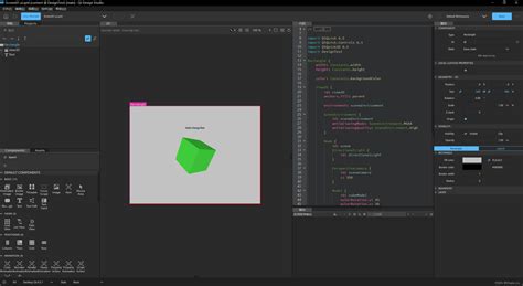QtQuick D学习使用Qt Design Studio创建项目并使用Qt Creator打开测试运行基于C 和Cmake CSDN博客