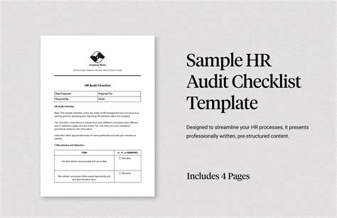 Editable Audit Checklist Templates In Microsoft Word To Download