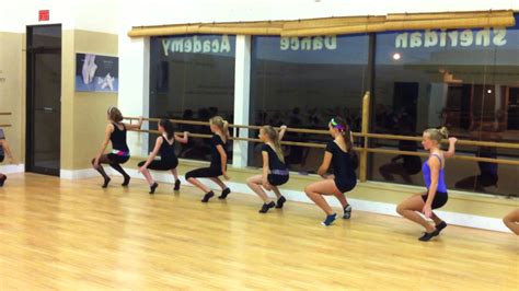 Intermediate Jazz Barre At Sheridan Dance Academy Youtube