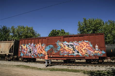 Freight Train Graffiti Katrina Olson