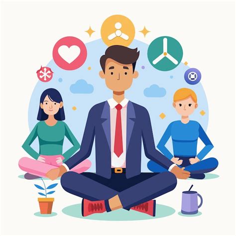 Premium Vector Flat Style Vector Illustration Of A Mediator