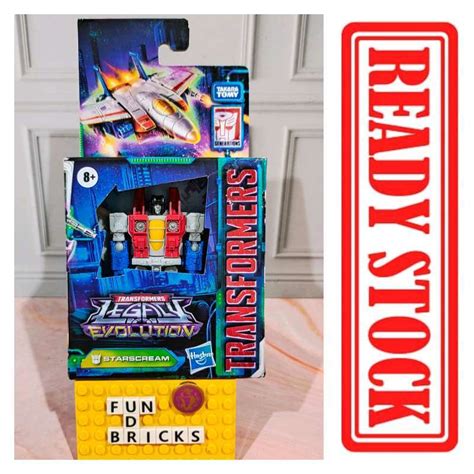Promo Hasbro Transformers Legacy Evolution Starscream Core Class Diskon