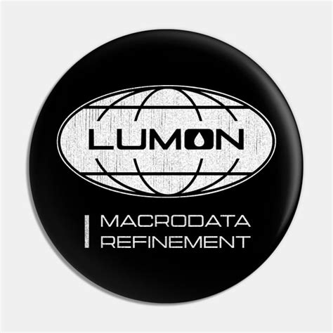 Lumon Macrodata Refinement Severance Logo Macrodata Refinement Pin Teepublic