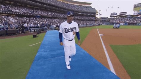 Los Angeles Dodgers Sport  By Mlb Find And Share On Giphy