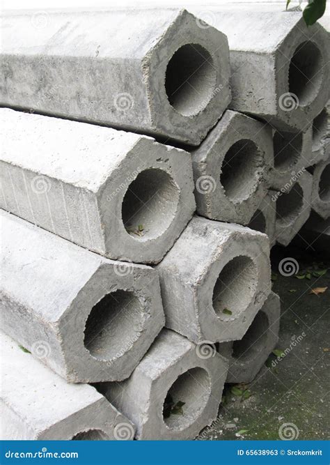 hollow core slab stock image image of floor industry 65638963