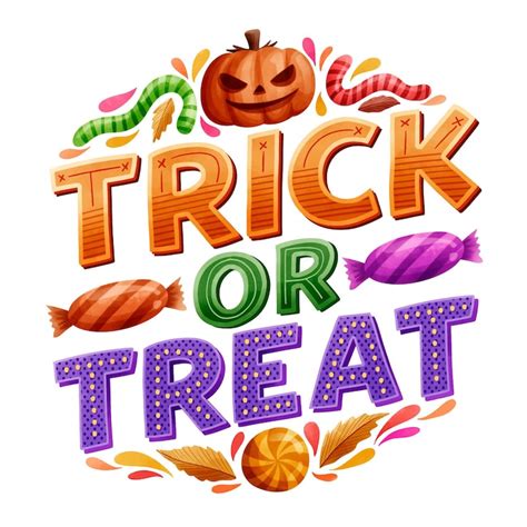 Trick Or Treat Clip Art Images Free Download On Freepik