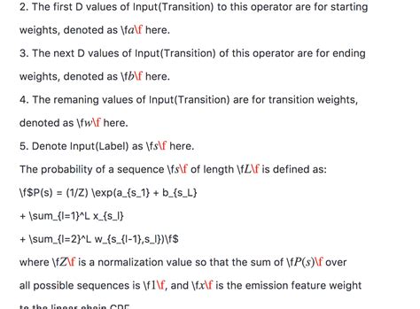 Latex In Linearchaincrf Op Not Rendered Correctly · Issue 6257