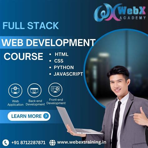 Webx Ready To Become A Full Stack Developer We Train You Some Top Technology Html Css