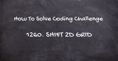 Nhut Nguyen Phd On Linkedin 1260 Shift 2d Grid