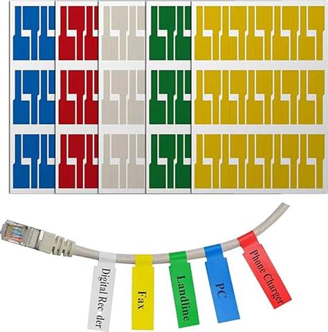 Amazon Com Ethernet Cable Labels