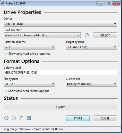 Creating A Windows 7 For Uefi Booting Using Rufus Violetdragons Projects