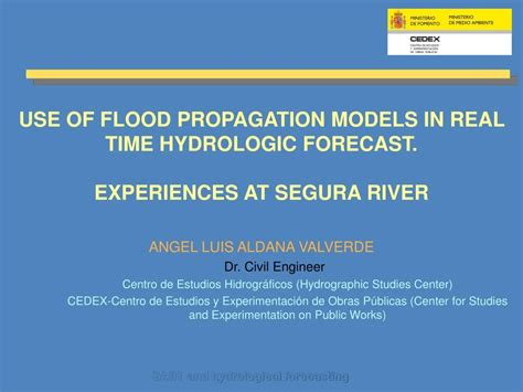 PPT Use Of Flood Propagation Models For Real Time Hydrologic Forecasting PowerPoint