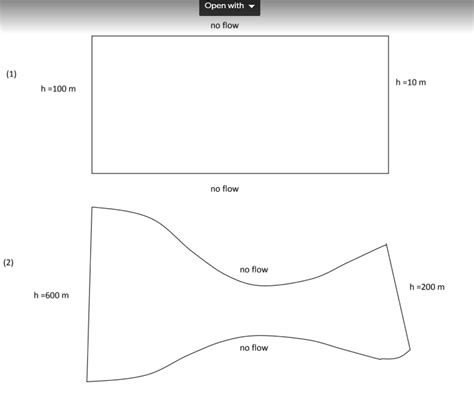 Solved Draw Reasonably Accurate Flow Nets For The Attached Chegg Com