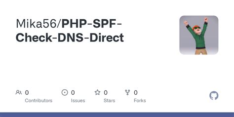 Github Mika56php Spf Check Dns Direct