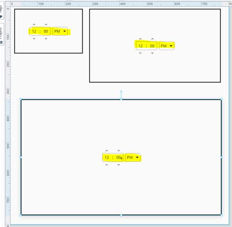 Font Size And Component Size Not Increasing For Perspective Date Time Input Component