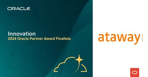 Ataway On Linkedin Oracle Partnerawards Innovation Ataway Oraclecloudworld