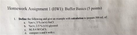 Solved Homework Assignment 1 Hw1 Buffer Basics 5 Points