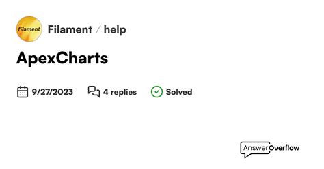 apexcharts filament