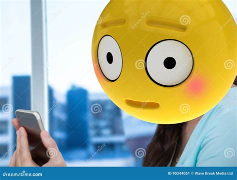 Something Go Wrong Emoji Face Stock Illustration Illustration Of