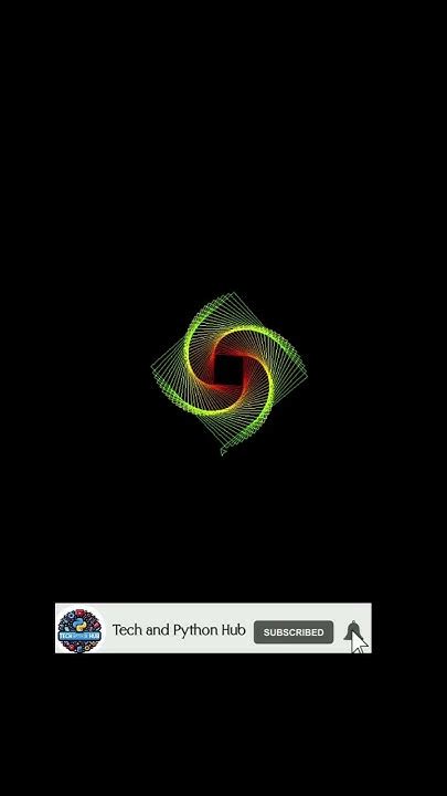 Amazing Drawing Using Turtle 🐢 👍👍coding Ytshort Python Viral Youtube