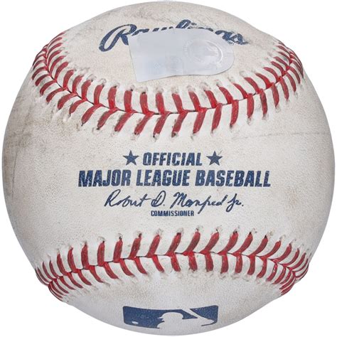 José Tena Washington Nationals Fanatics Authentic Game Used Baseball Vs