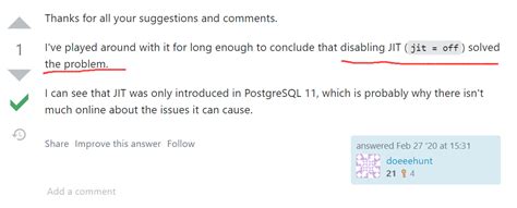 Llvm设置不当，开启jit导致terminated By Signal 9 Killed 墨天轮