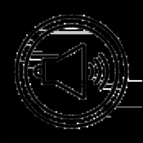 Speaker Icon Vector Line Png Images Ai Free Download Pikbest