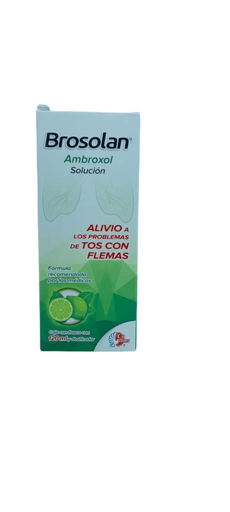 Brosolan Ambroxol Sol 300 Mg C 120 Ml Collins Drogueria Online