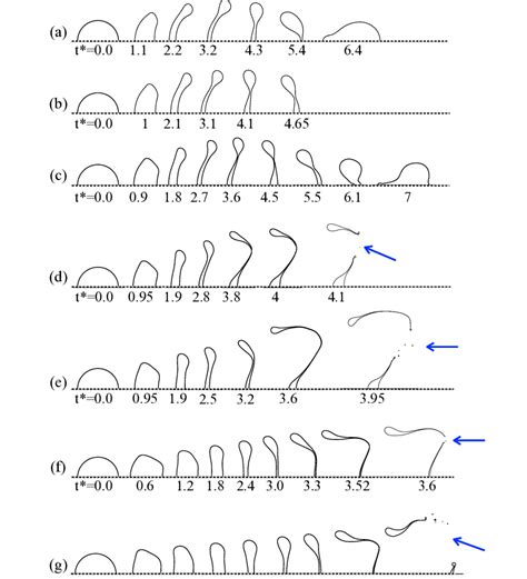 Drop Deformation For Increasing Density Contrast A G Rd 10 20