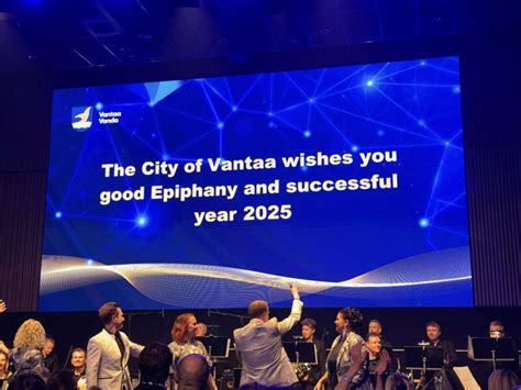 I Am Deeply Honored To Have Been Invited To The Vantaan Kaupunki