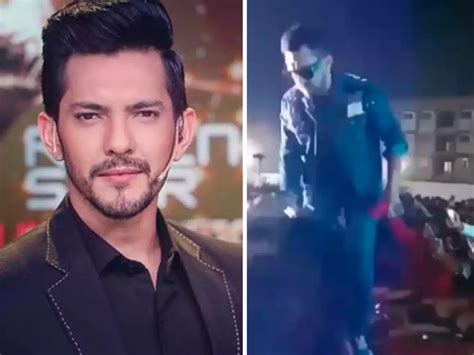 Watch Aditya Narayan Assaults Fan During Concert See Here