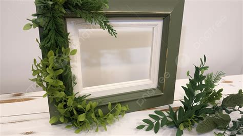 녹지가있는 Diy 프레임 녹지 액자 배경 일러스트 및 사진 무료 다운로드 Pngtree