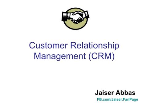 Customer Relationship Management Crm Presentation Pptx Sales Business