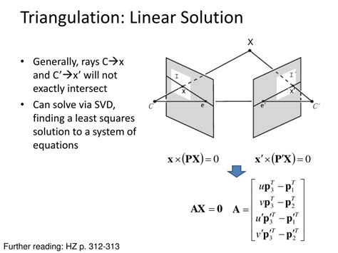 PPT Stereo And Projective Structure From Motion PowerPoint Presentation ID
