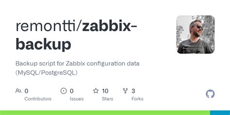 Github Remontti Zabbix Backup Backup Script For Zabbix Configuration Data Mysql Postgresql