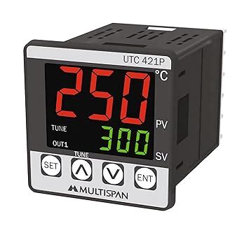 Multispan UTC P Double Display PID Digital Temperature Controller X Mm Amazon In