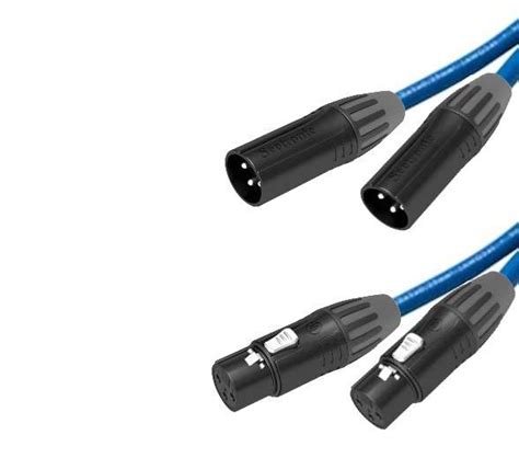 Seetronic Twin Balanced Female Male XLR