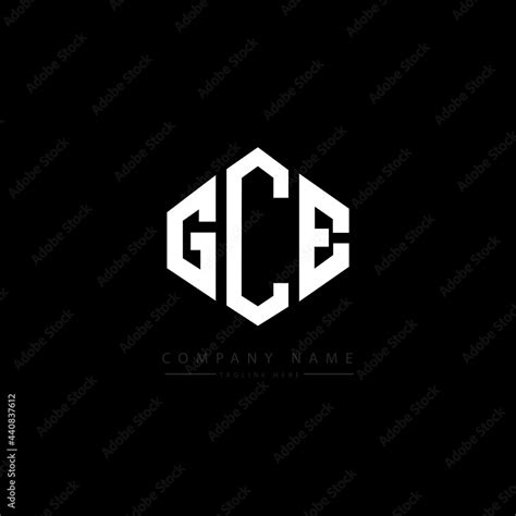 Gce Letter Logo Design With Polygon Shape Gce Polygon Logo Monogram Gce Cube Logo Design Gce