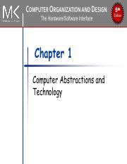 Csci F Ch Slides Pdf COMPUTER ORGANIZATION AND DESIGN The Hardware Software Interface