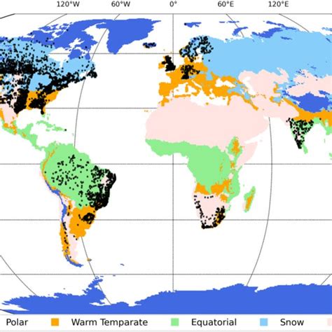 Presents The Spatial Distribution Of The Mean Gini Coefficient