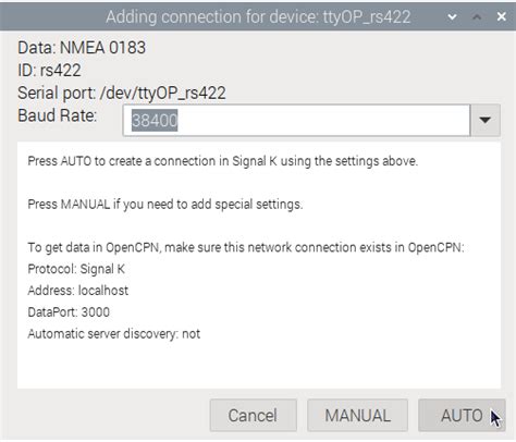 Connecting A Usb Rs422 Converter Openplotter 4xx