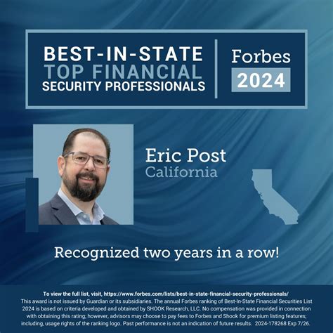 Pacific Advisors On Linkedin Congratulations To Eric Post For Being