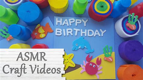 ASMR Card Making YouTube