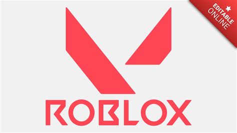 Roblox Valorant Logo Text Effect Generator