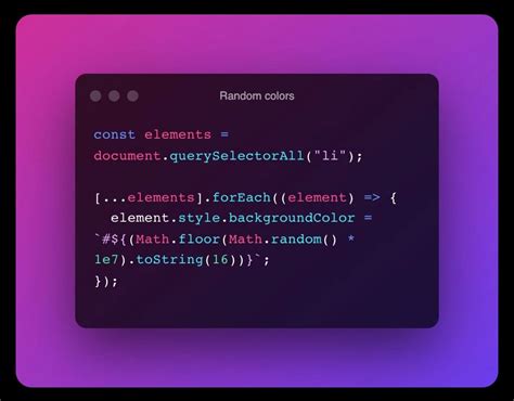 Want To Generate Random Colors With Javascript Let Me Show You How You